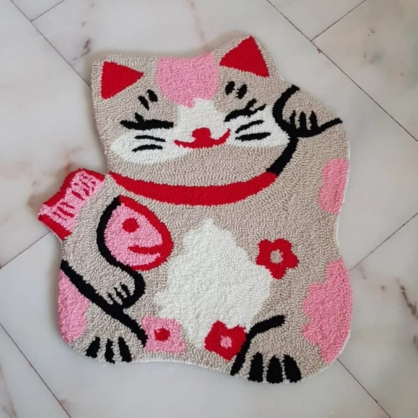 Punch Needle Cat - Etsy