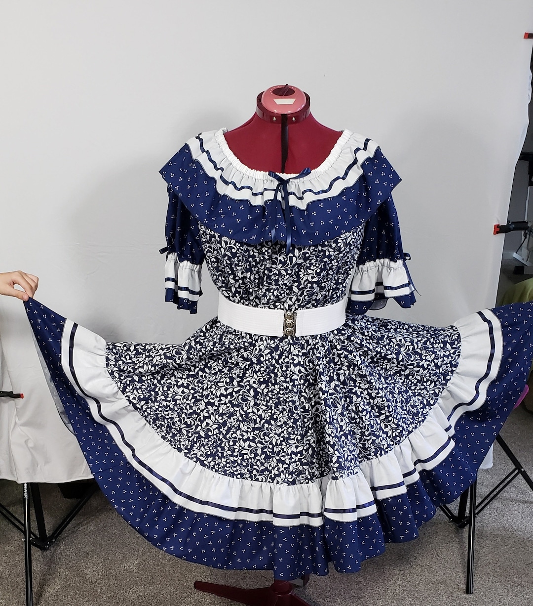 New Women's Square Dance Large Outfit - Etsy