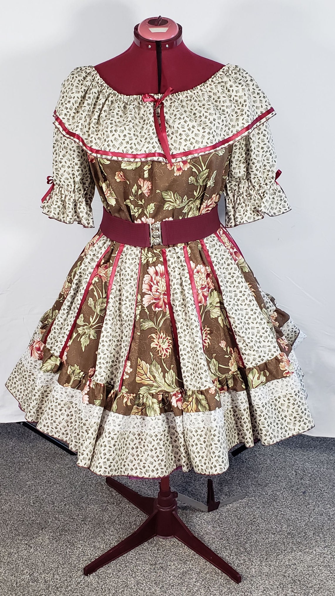 New Women's Square Dance Outfit, Large - Etsy