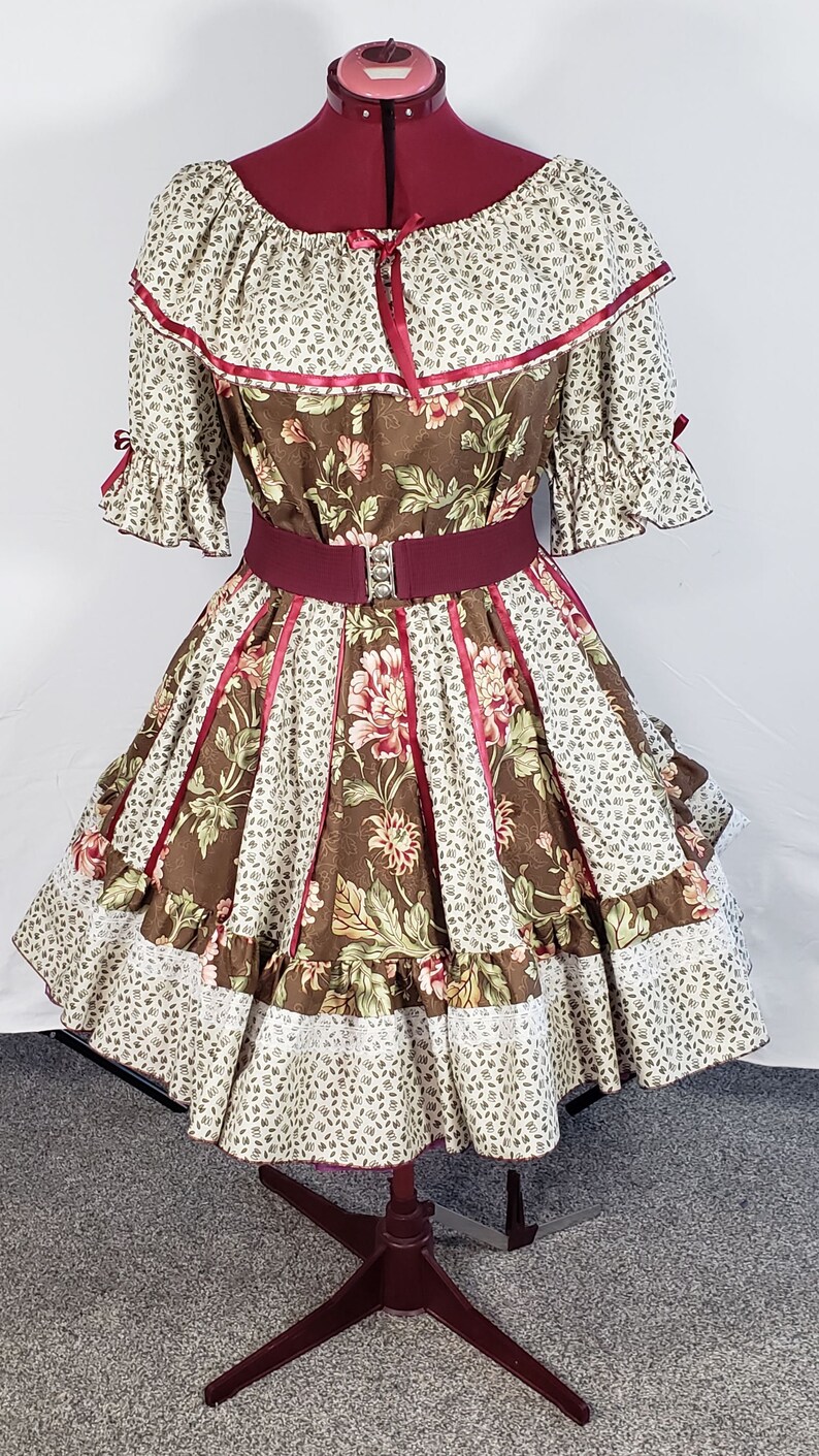New Women's Square Dance Outfit, Large - Etsy