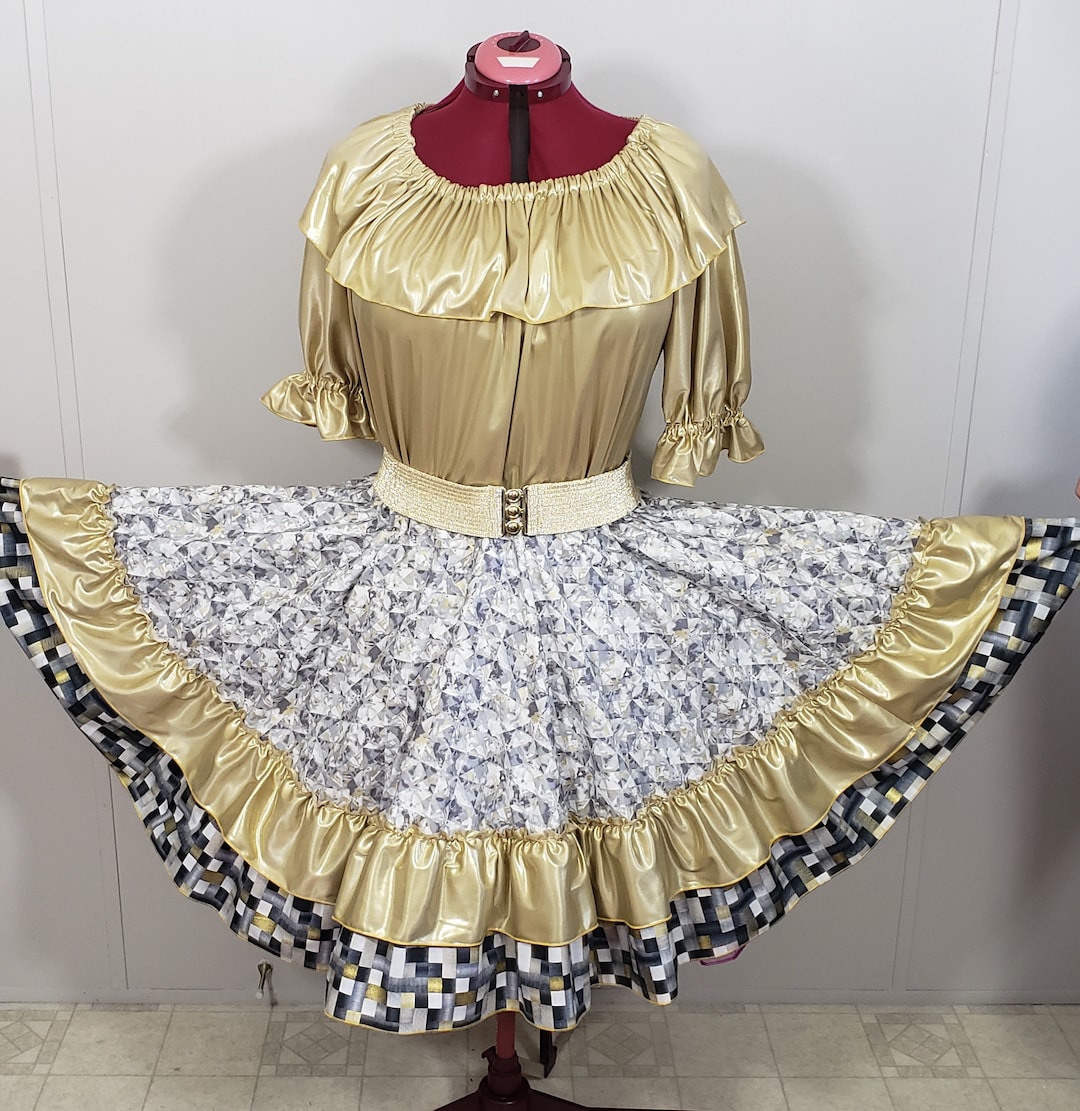 New, Women's Square Dance MEDIUM Outfit - Etsy