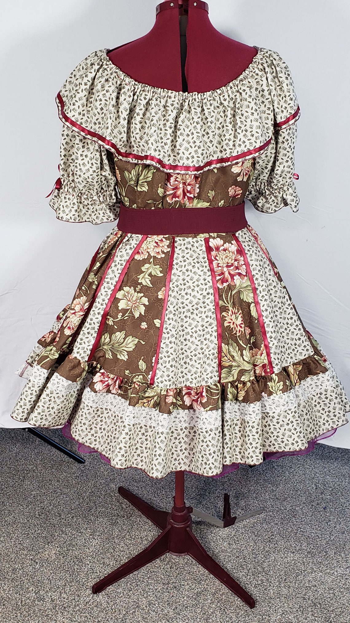 New Women's Square Dance Outfit, Large - Etsy