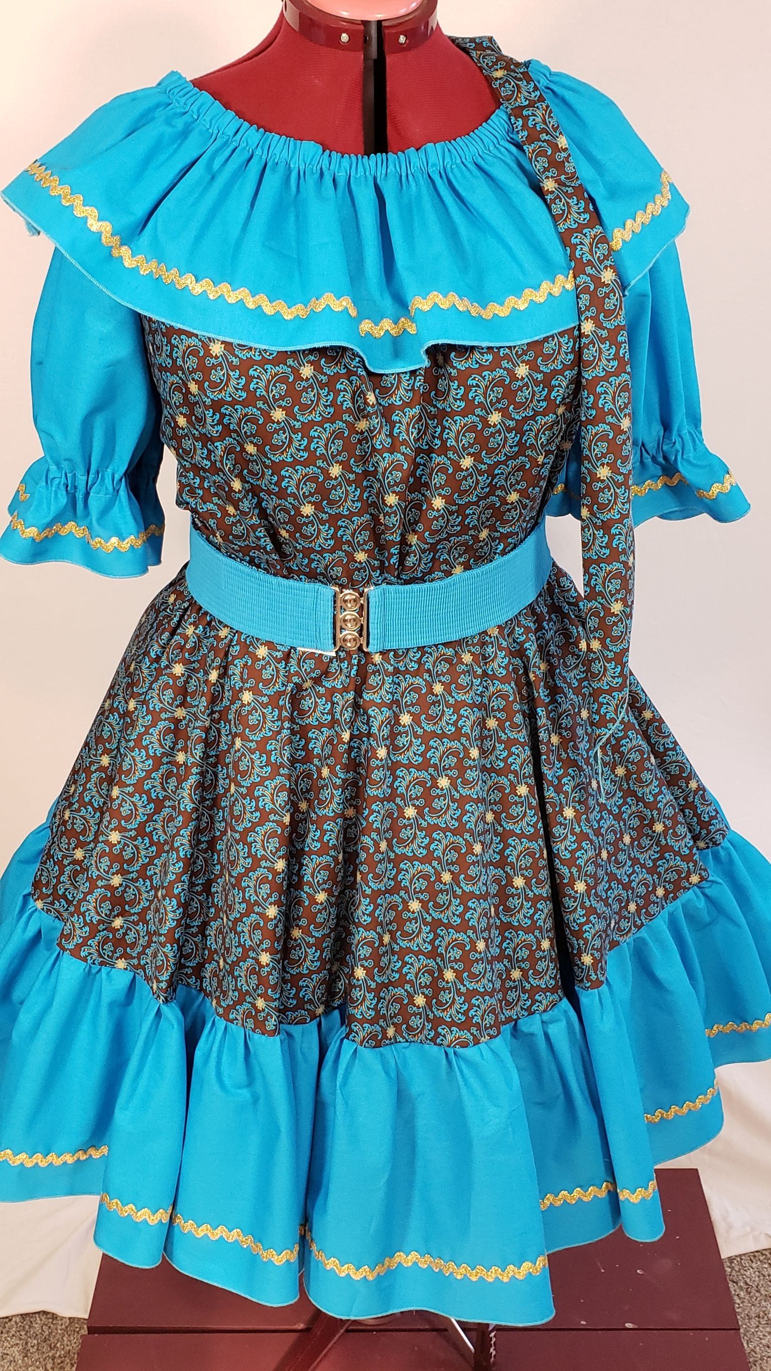 New Women's Square Dance Outfit, 2 X - Etsy