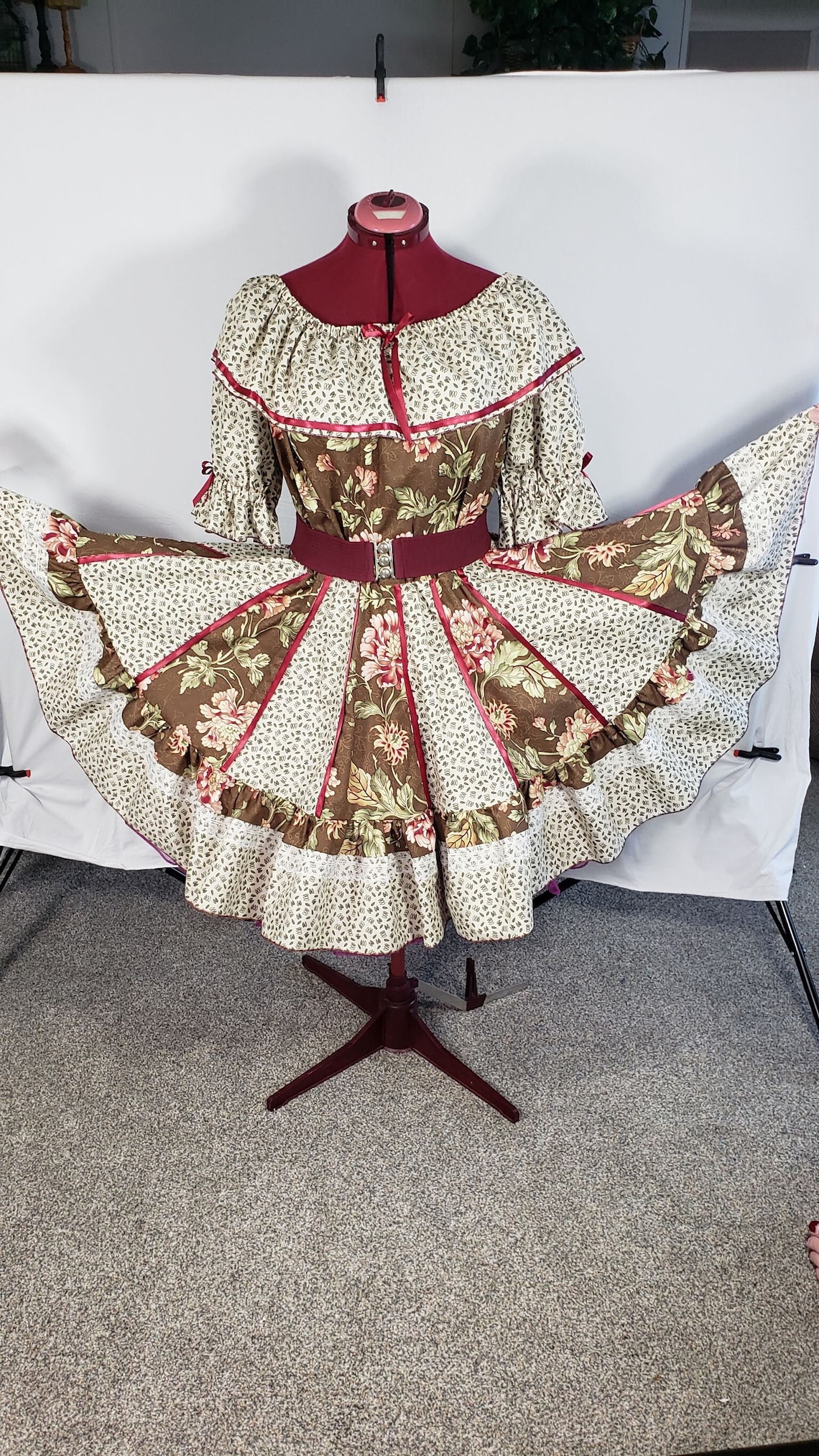 New Women's Square Dance Outfit, Large - Etsy