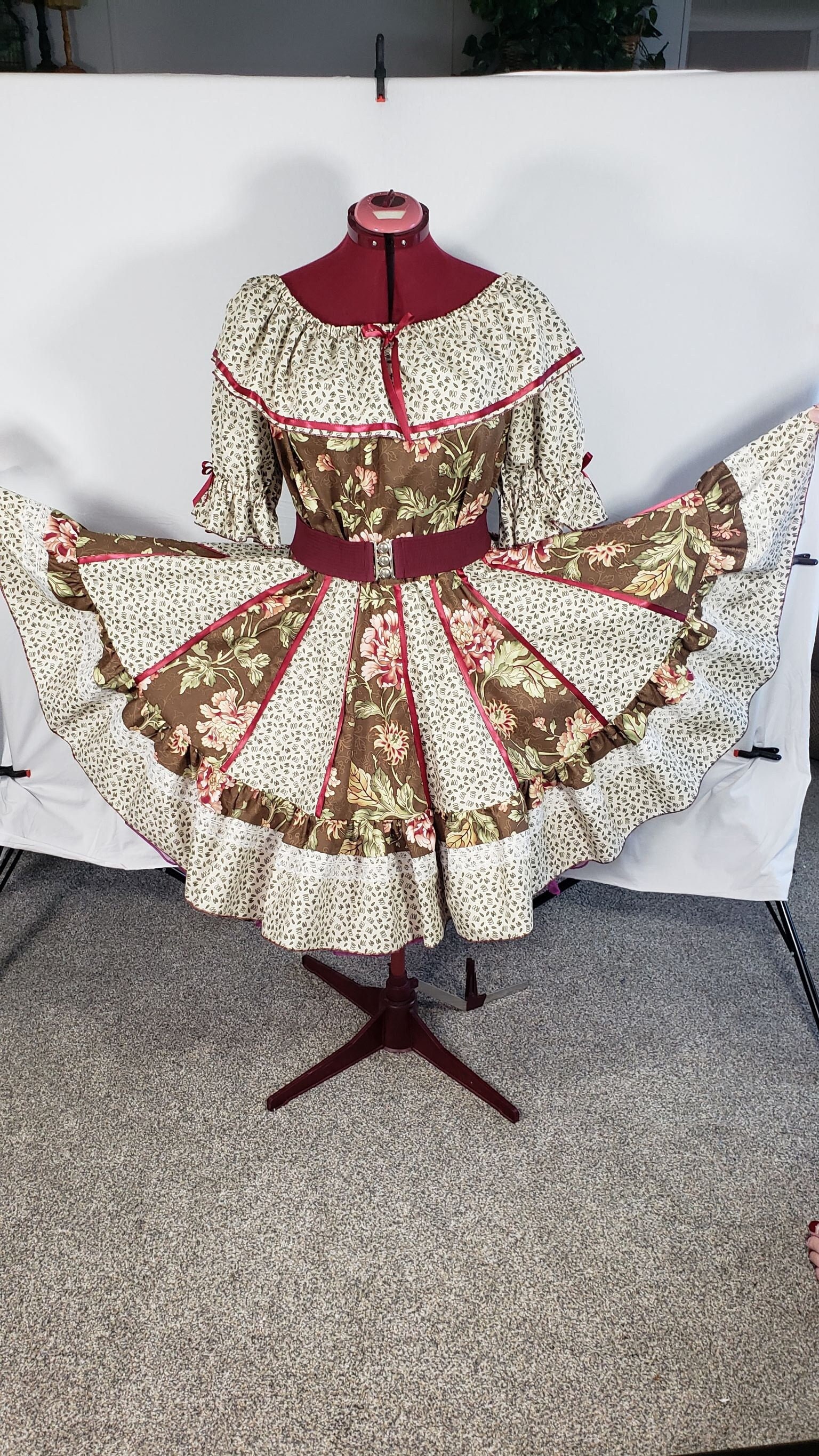 New Women's Square Dance Outfit, Large - Etsy