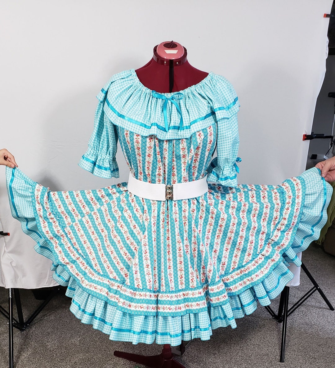 New Women's Square Dance Outfit, Large - Etsy