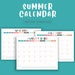Summer Planning and Reading Chart Printables - Etsy