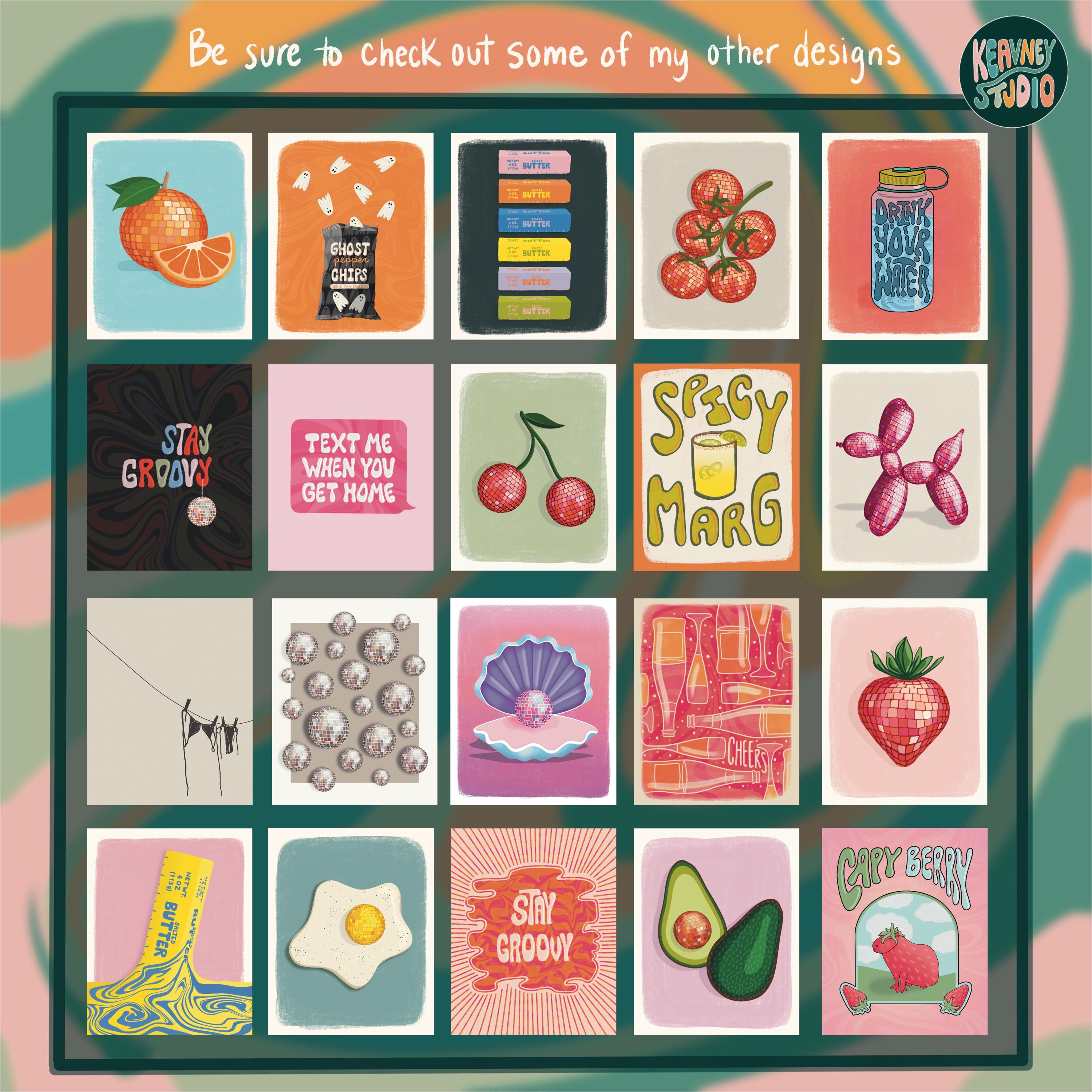 Seashell Art Print, Seashell Wall Art, Beachy Prints, Coconut Girl ...