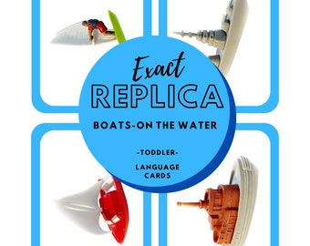 Water Transportation Montessori Language Cards - Etsy