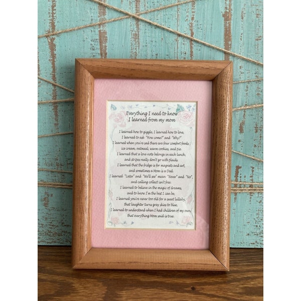 I Learned - Etsy