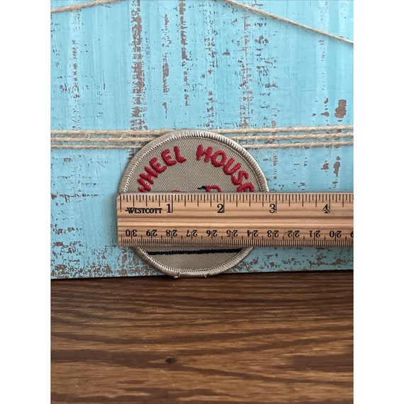 Vintage Wheel House Bike Patch Round 3” - Gem