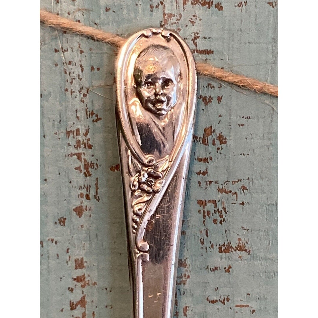 Vintage Winthrop Silver Plate Gerber Baby Collectible Souvenir Spoon 5. ...