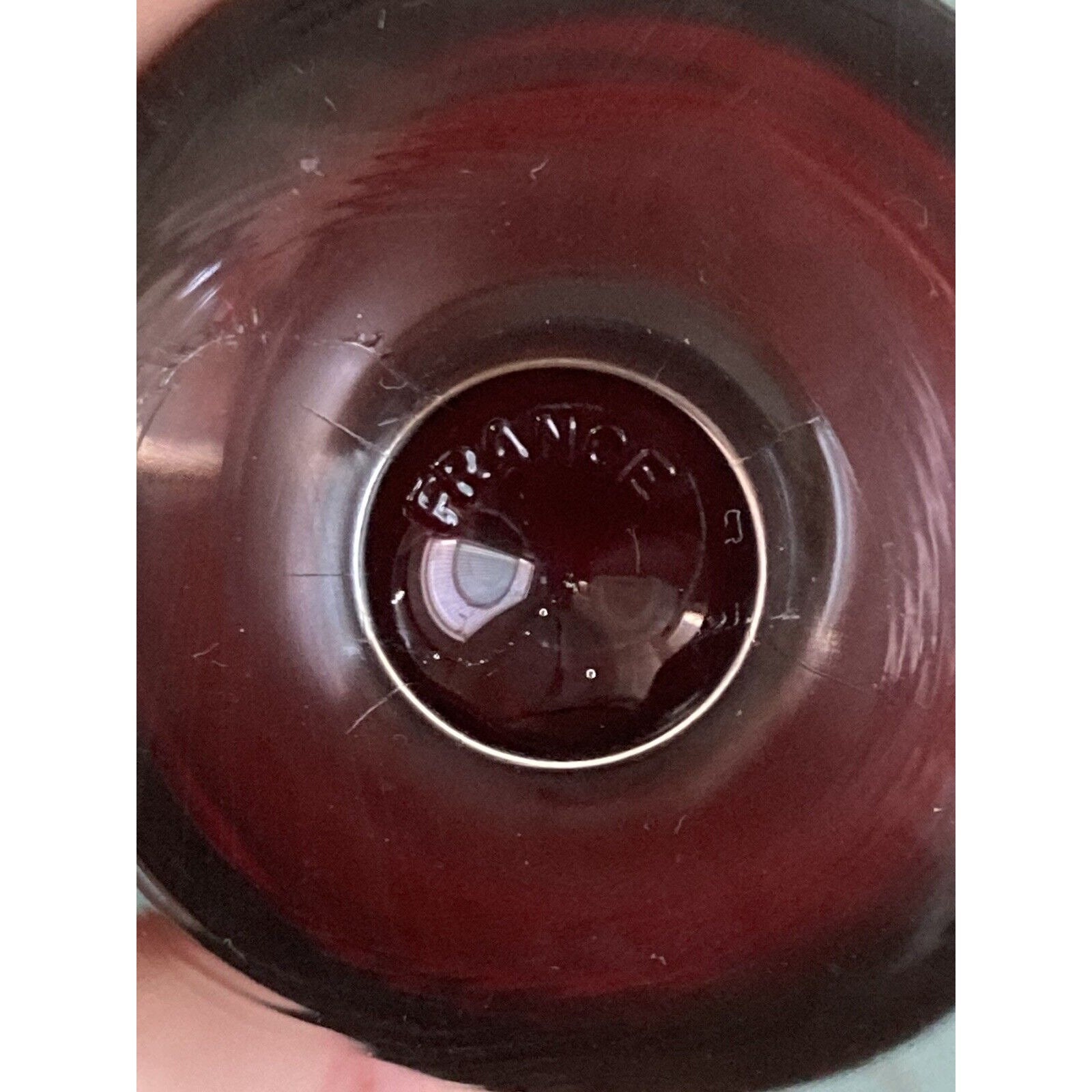 6 Vintage Luminarc ARCOROC FRANCE Ruby Red Cordial Glasses 4 1/4 - Etsy