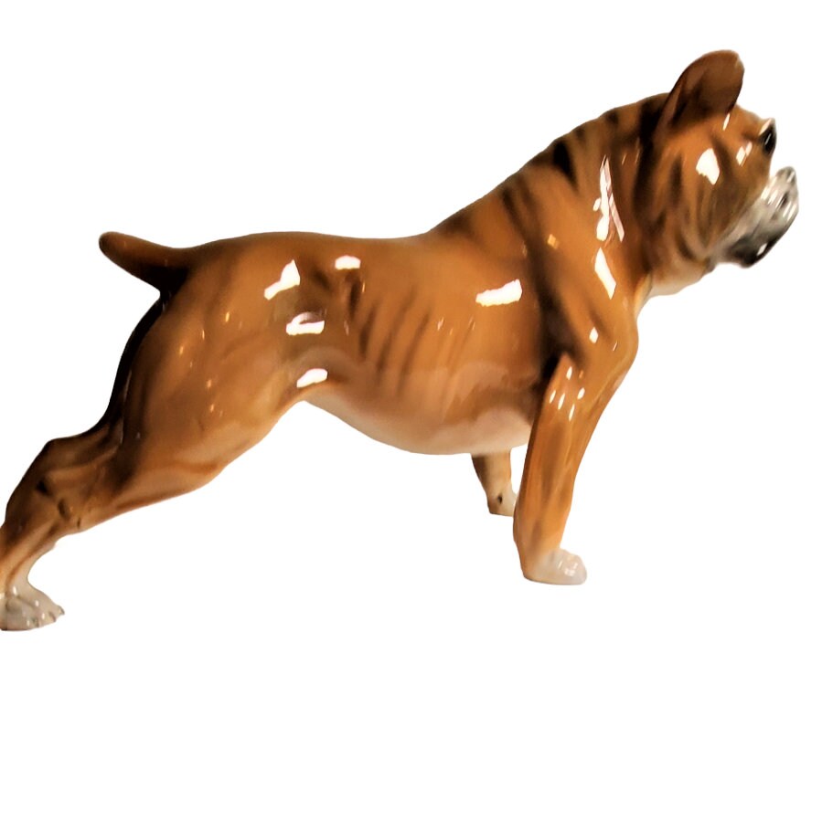 Vintage Italian Bulldog Figurine by Giovanni Ronzan - Etsy