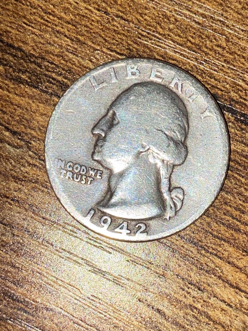 VALUABLE 1942 Quarter (90% Silver) - Etsy