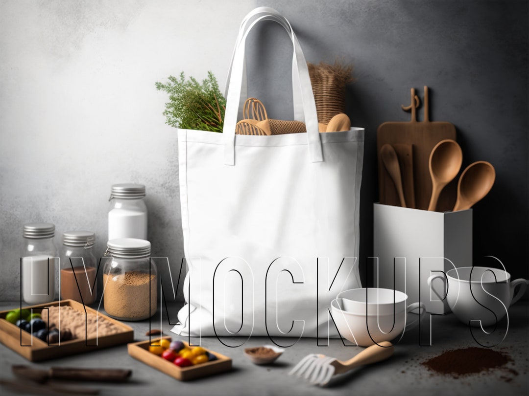 AOP Tote Bag Mockup Bundle Shopping Bag Bundles Grocery Mock up Shopper ...