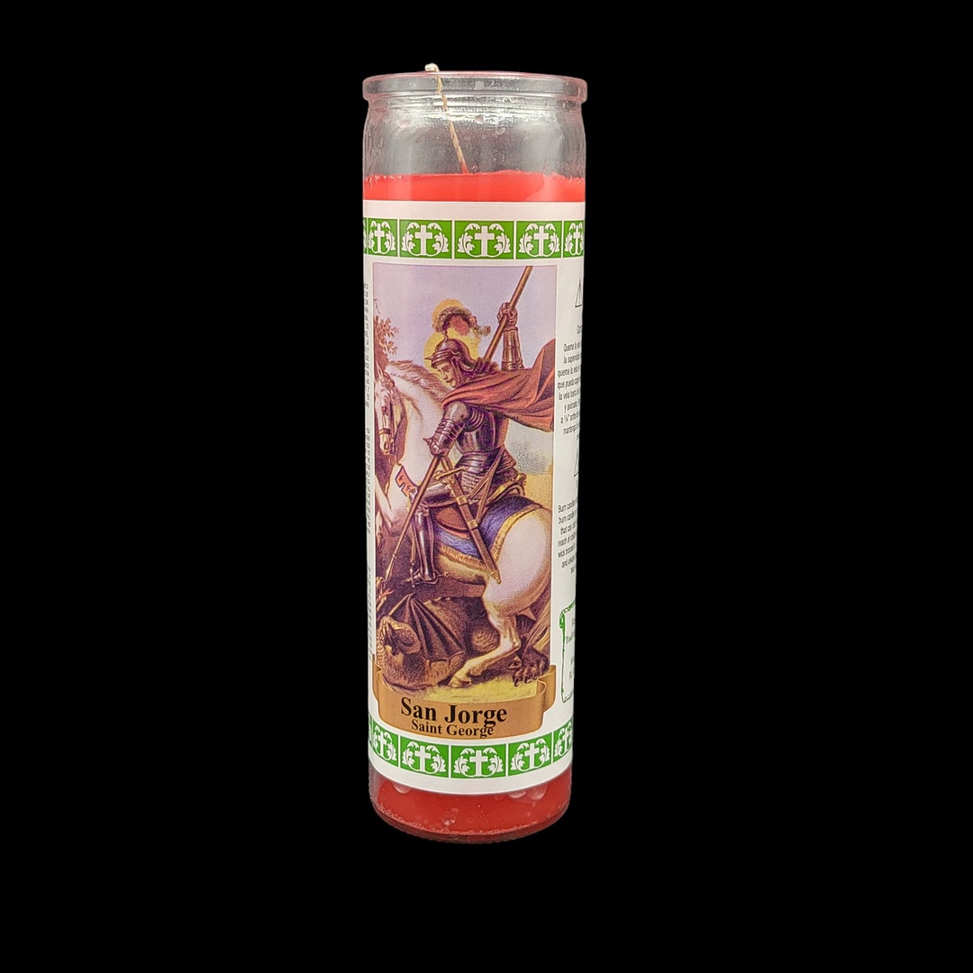 St. George 7 Day Candle / Ogou - Etsy