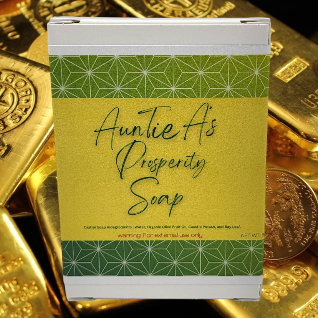 Handmade Money Prosperity Bar Soap/ Savon Chance De Prosperite/ Jabón ...