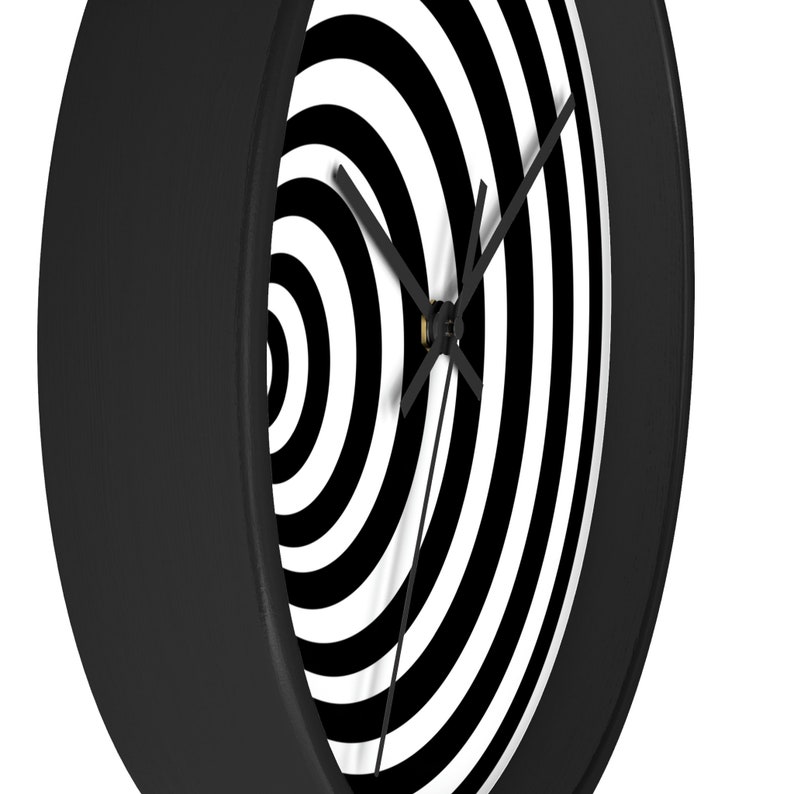 Time is an Illusion Wall Clock, Optical Illusion, Visual Paradox, Temporal Reality, the Fabric ...