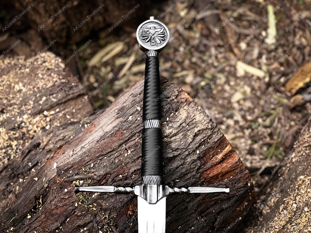 Handmade Witcher Swords, Geralt of Rivia Arondights Witcher Sword ...