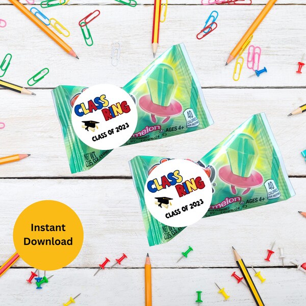 Class of 2023 Ring Pops - Etsy