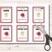 Applesauce Valentines, Classroom Valentine Gift Tags, Printable ...