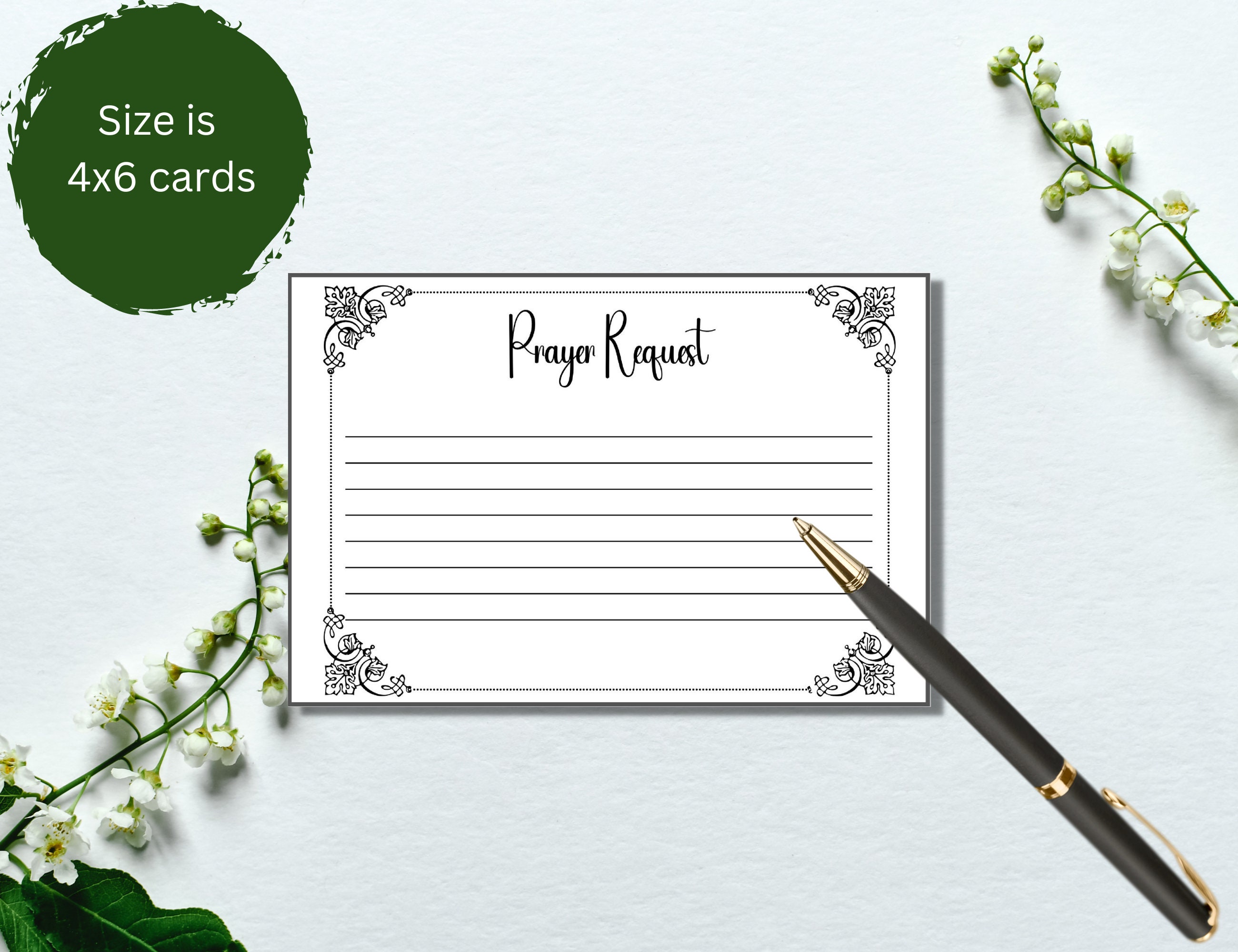 Prayer Request Cards, Prayer Box Cards, Prayer Cards, Church Prayer ...