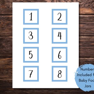 Guess the Baby Food Game, Elephant Baby Shower, Baby Shower Game, Baby ...