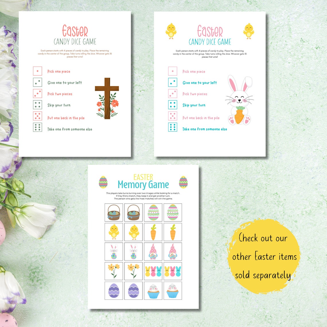 Easter Trivia Game, Easter Party Games, Easter Games Printable, Spring ...