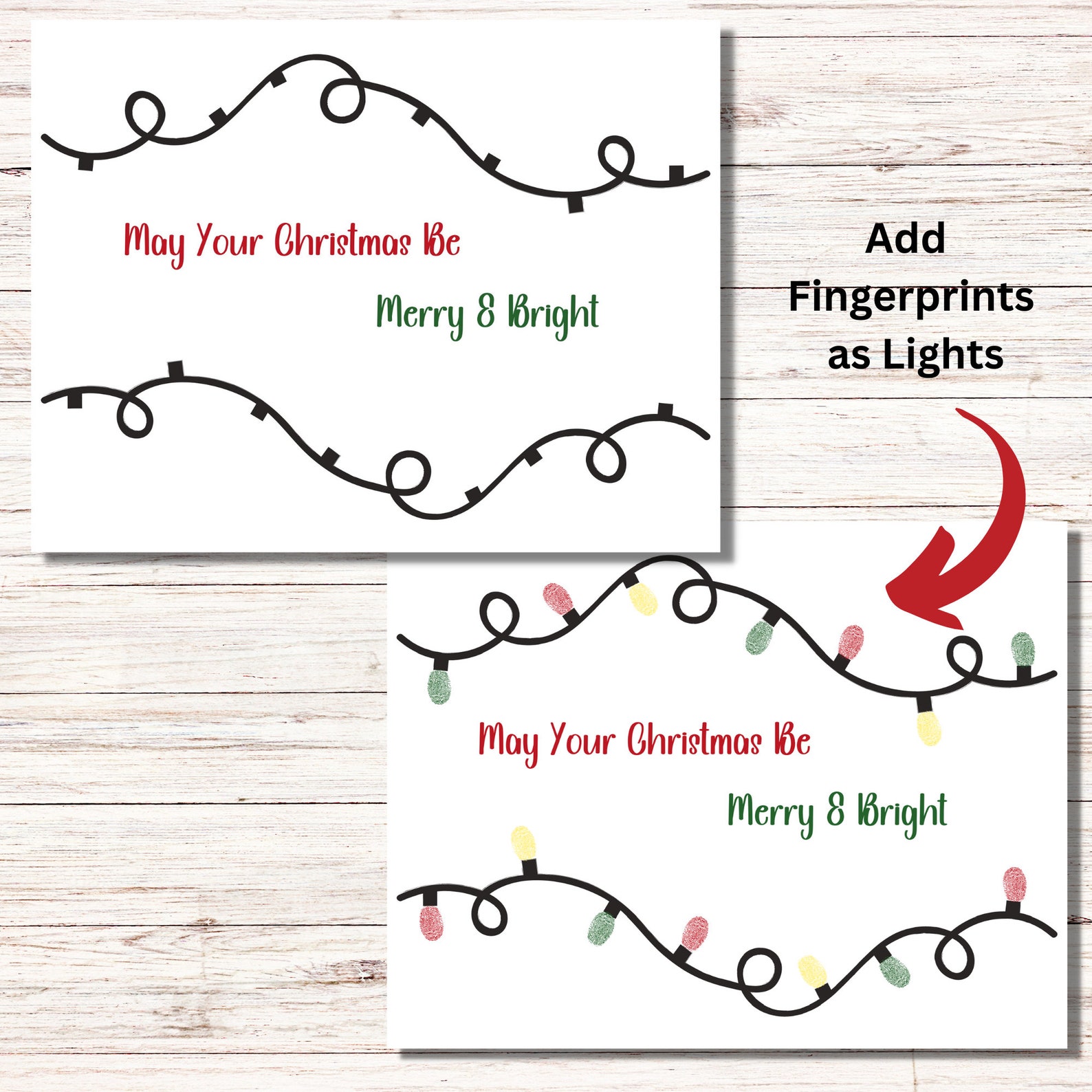 Christmas Fingerprint Art, Fingerprint Crafts, Christmas Handprint Art ...