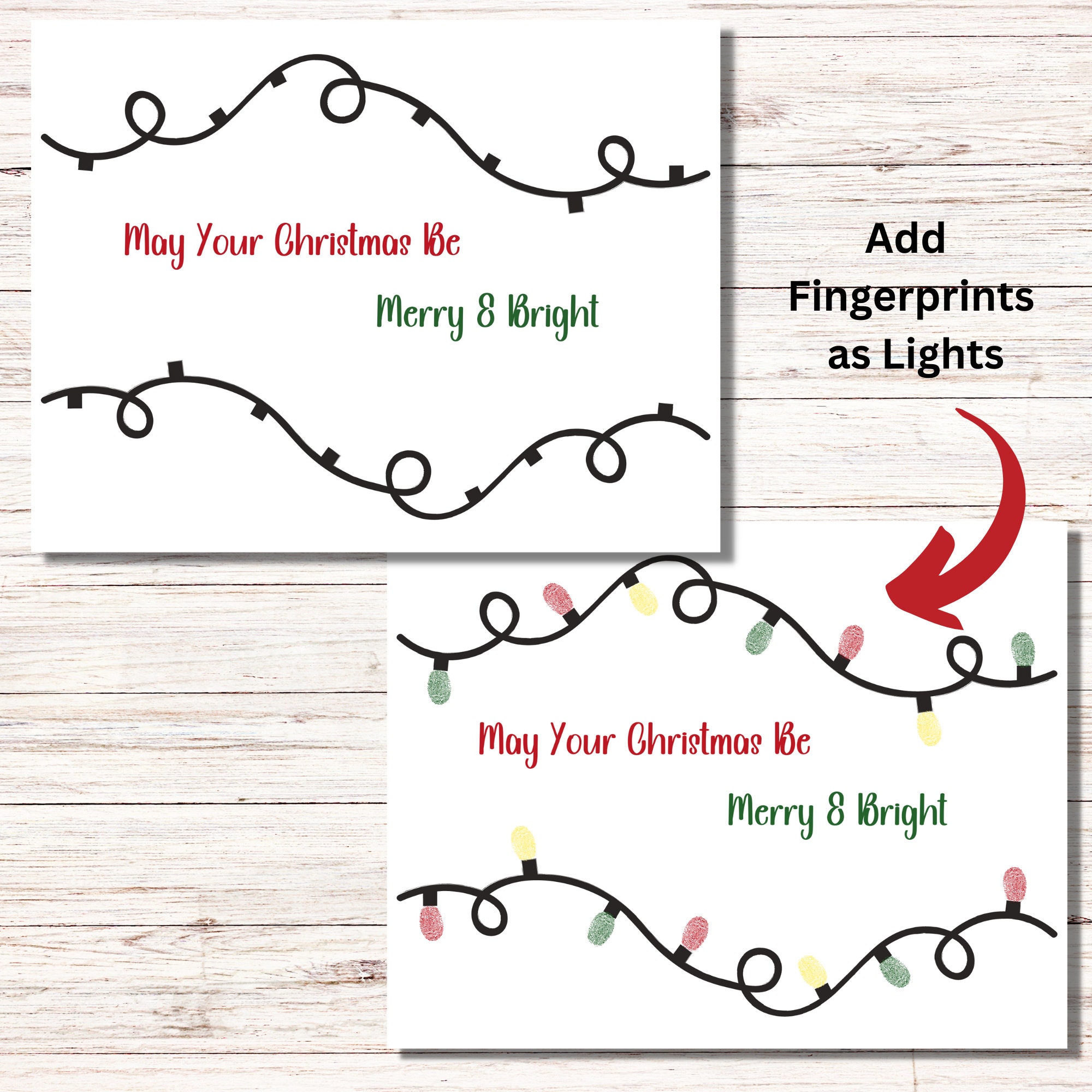 Christmas Fingerprint Art, Fingerprint Crafts, Christmas Handprint Art ...