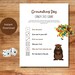 Groundhog Day Candy Dice Game, Groundhog Day Game, Groundhog Day ...