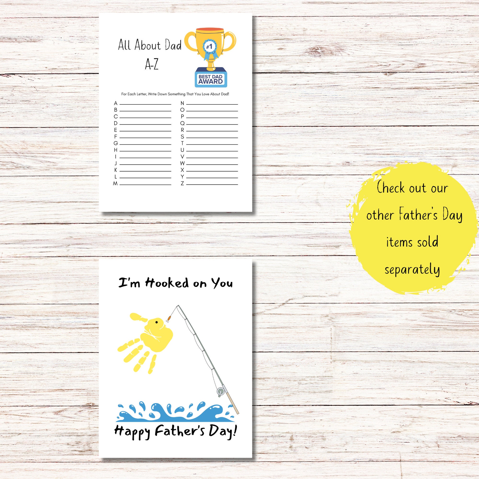 Father's Day Handprint Keepsake, Bee Handprint Craft for Kids, Fathers ...