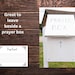 Prayer Request Cards, Prayer Box Cards, Prayer Cards, Church Prayer ...
