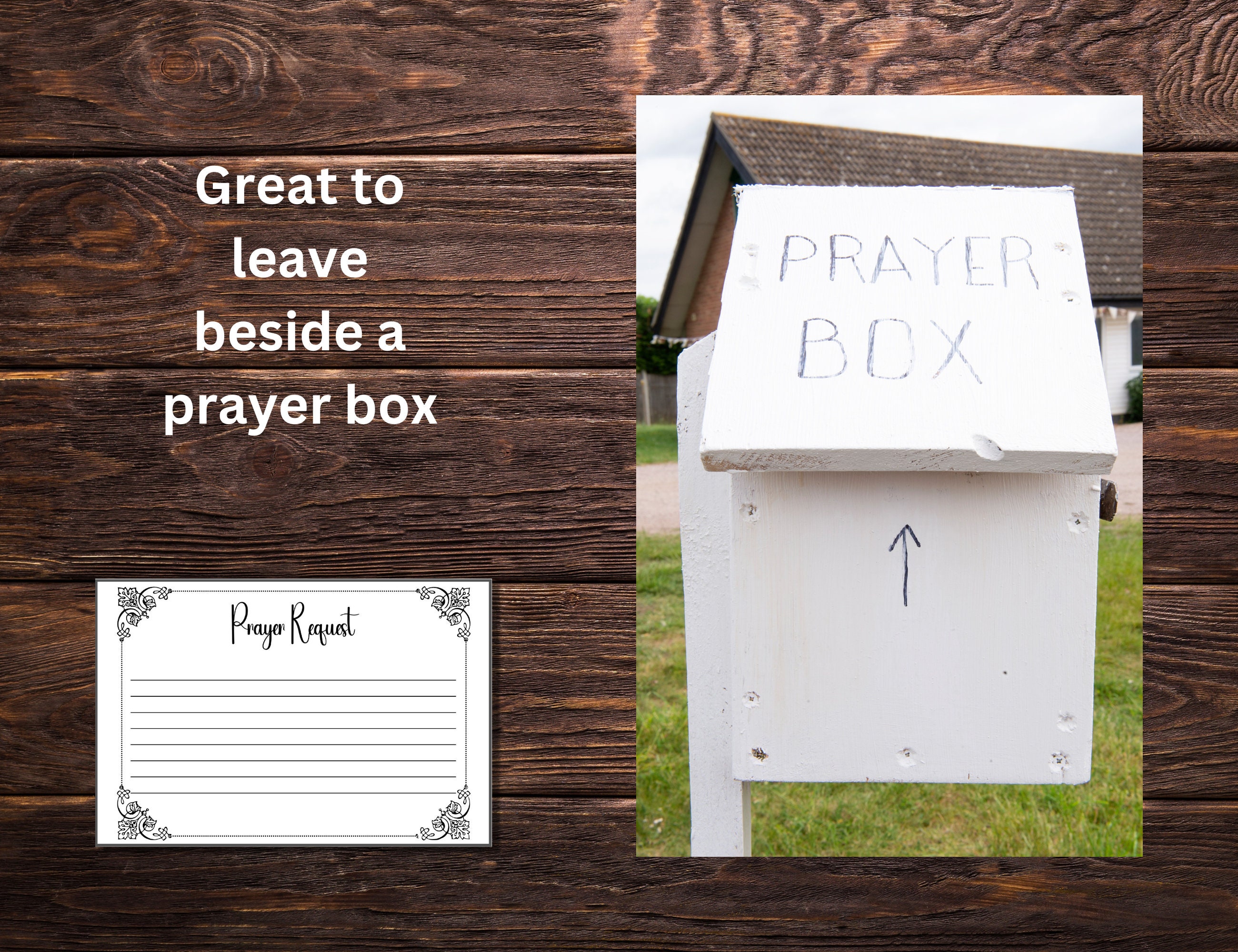 Prayer Request Cards, Prayer Box Cards, Prayer Cards, Church Prayer ...