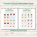 Christmas Memory Game, Christmas Matching Game, Printable Christmas ...