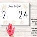 2024 New Years Handprint Craft, Printable New Years Handprint Art, New ...