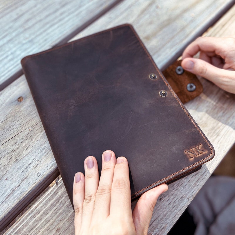 Leather Bound Notebook - Etsy