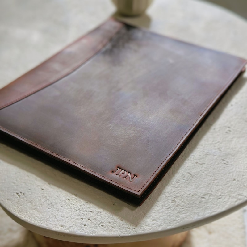 Leather Document Holder: - Etsy