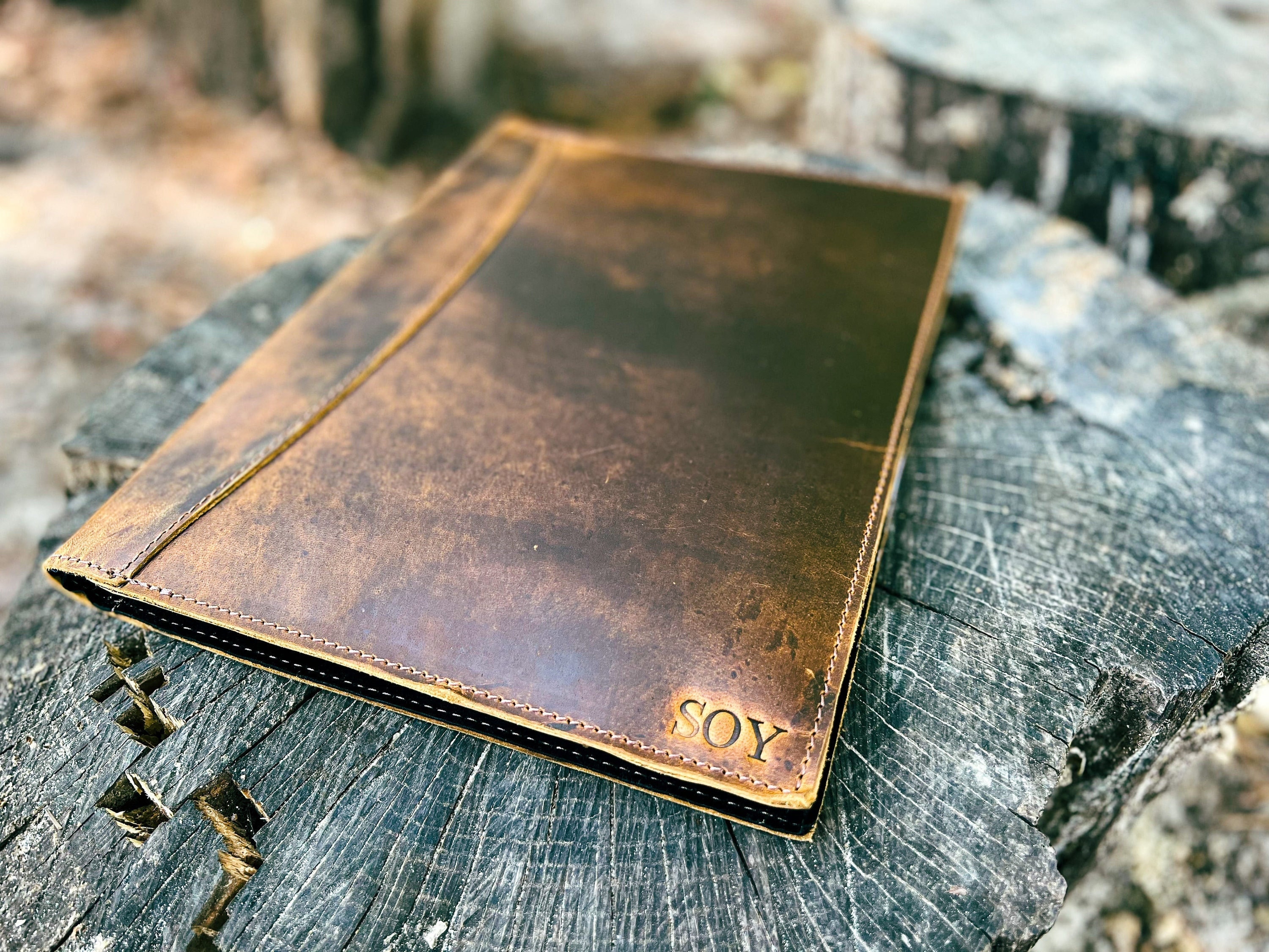 Leather Executive Portfolio Organizer Legal Pad Document - Etsy