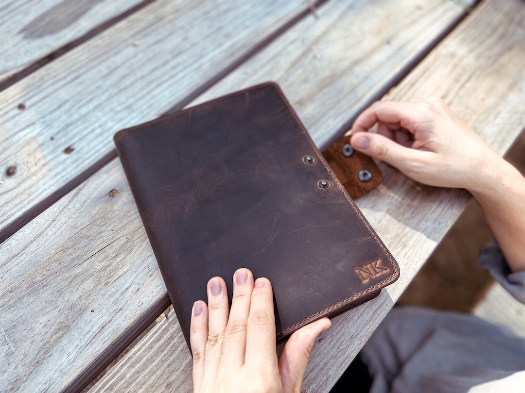 Personalized Leather Journal Organizer Travel Journal Leather Diary ...