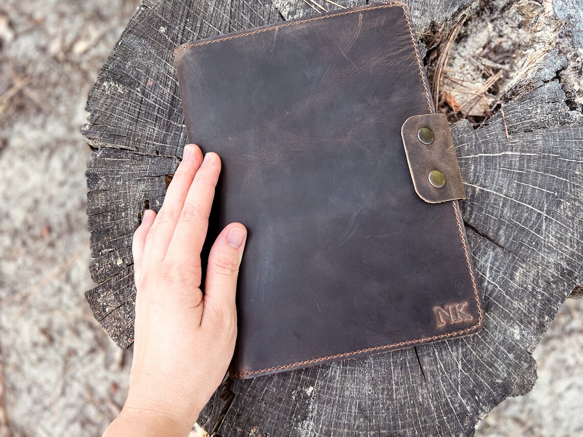 Personalized Leather Journal Organizer Travel Journal Leather - Etsy