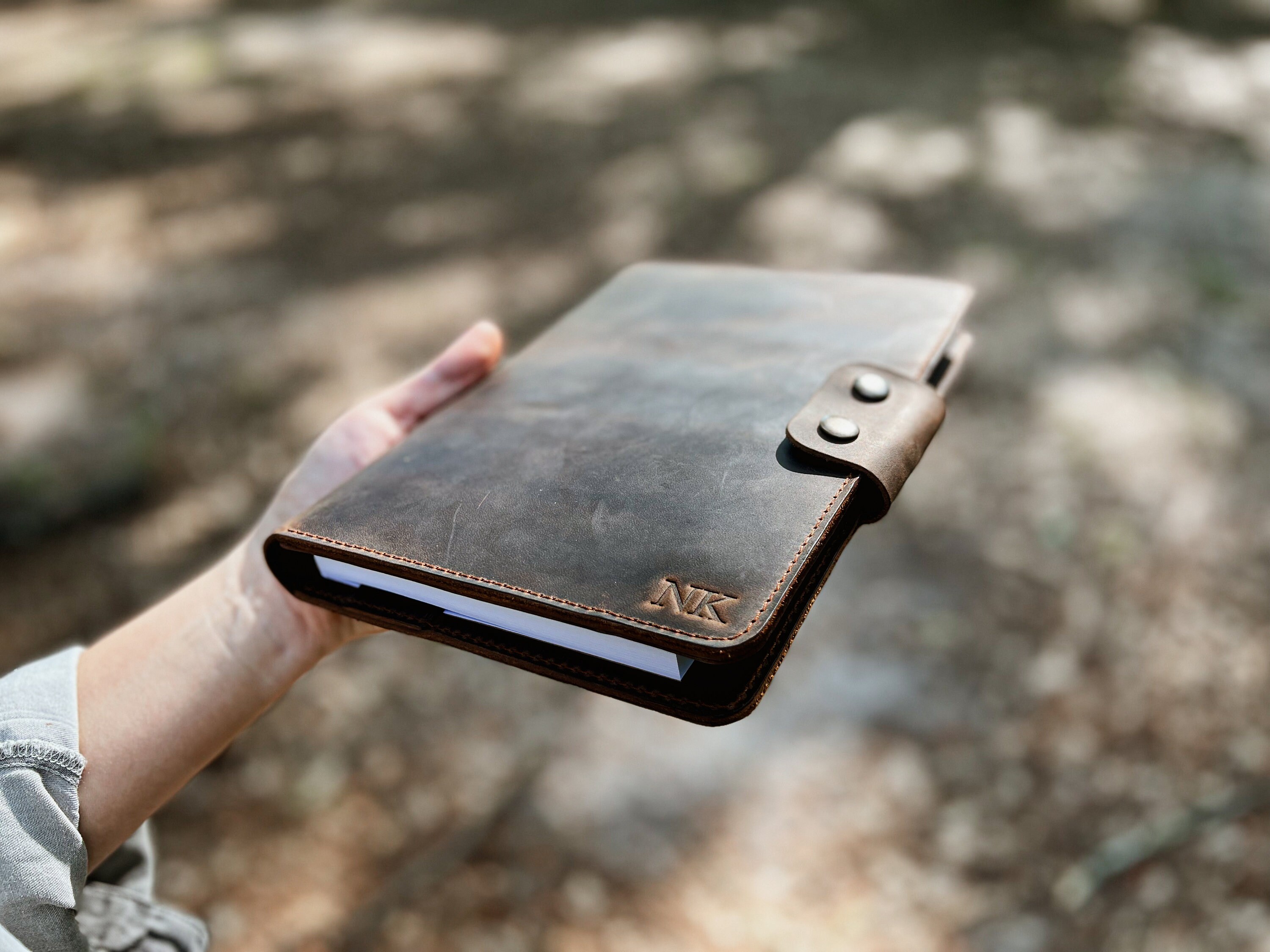 Personalized Leather Journal Organizer Travel Journal Leather - Etsy