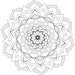 50 Mandala Coloring Pages - Etsy
