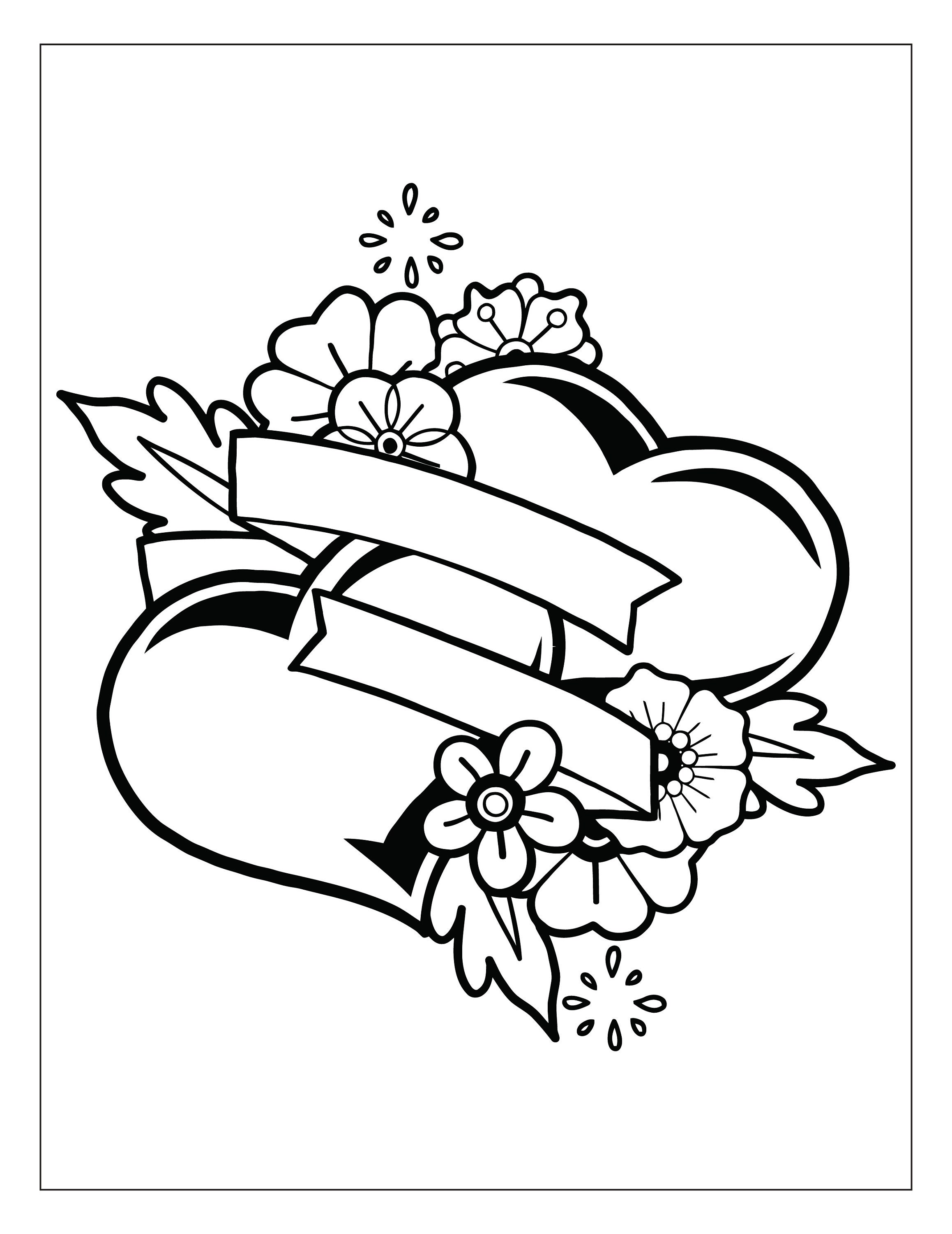 20 Tattoo/mandala Coloring Pages - Etsy