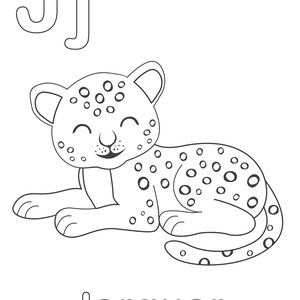 26 Preschool Worksheets Alphabet Coloring Pages - Etsy