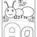 130 Alphabet Coloring Pages - Etsy