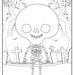 40 Halloween Coloring Pages - Etsy