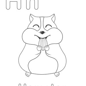 26 Preschool Worksheets Alphabet Coloring Pages - Etsy