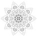 50 Mandala Coloring Pages - Etsy